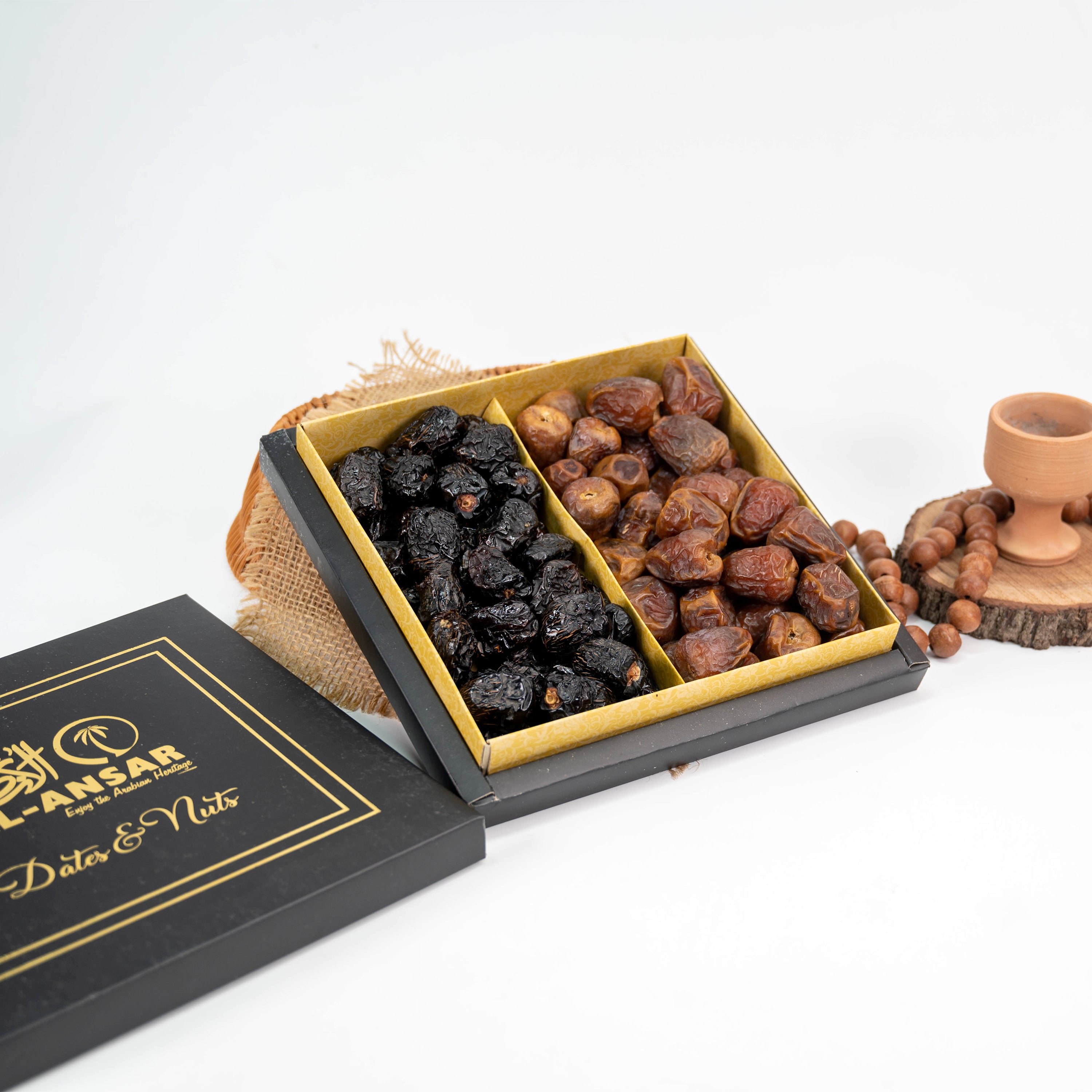 Luxury 1KG Gift Box - Ajwa Special + Sukri – Al Ansar Trader
